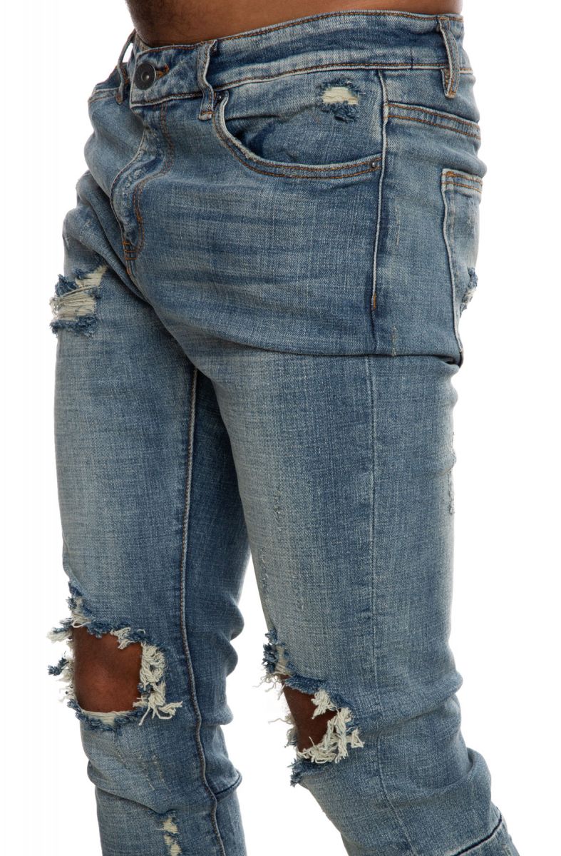 CRYSP Pacific Denim in Stone Wash Blue PAC-13 - Karmaloop