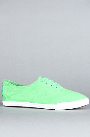 The Tekkie Sneaker in Summer Green