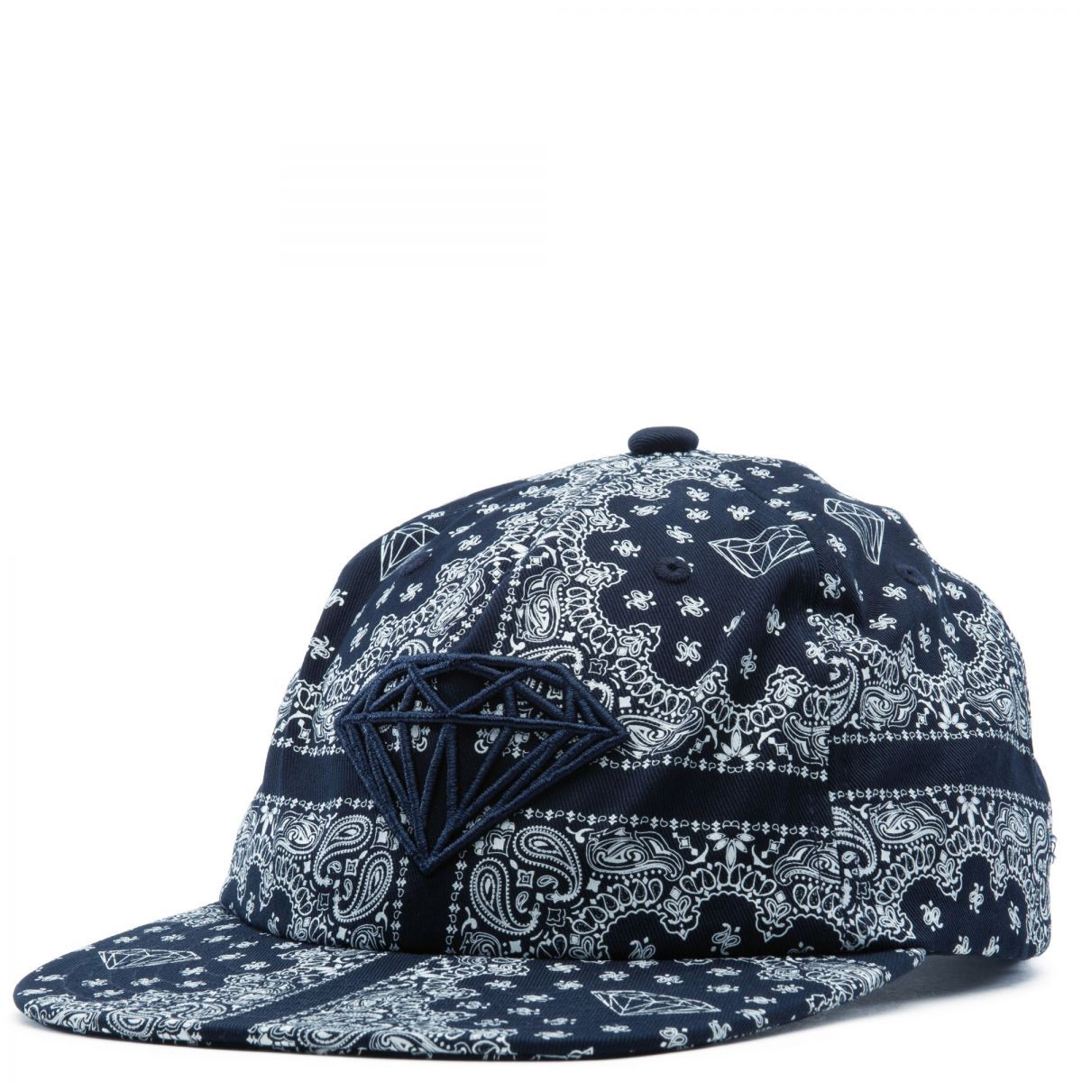DIAMOND SUPPLY CO. Brilliant Bandana Unstructured Snapback Hat ...