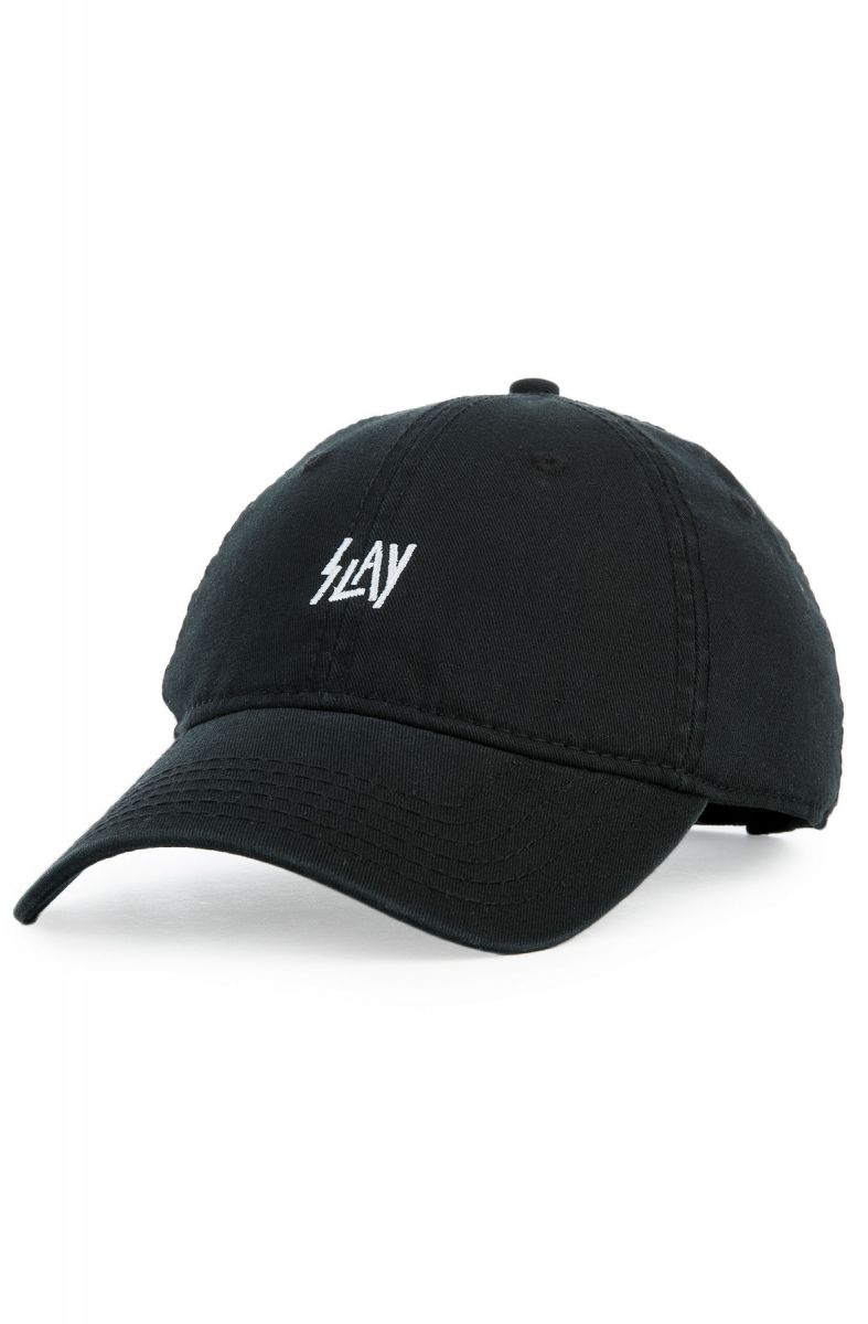 CAST SHADOW The Slay Dad Hat in Black CSFA17SLY-BLK - PLNDR