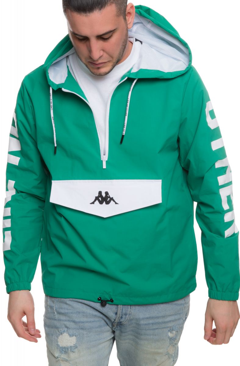 KAPPA Authentic Baspar Jacket in Green 304ICU0-913-GRN - Karmaloop