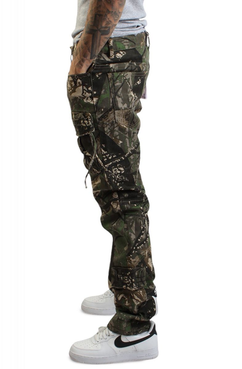 SMOKE RISE Camo Multi Cargo JP24529SK-TREE - Karmaloop