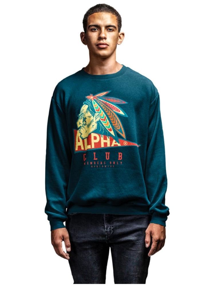 SKILLZ REKOGNIZE SKILLZ Native Alpha" Crewneck Sweatshirts SKLLZREK ...