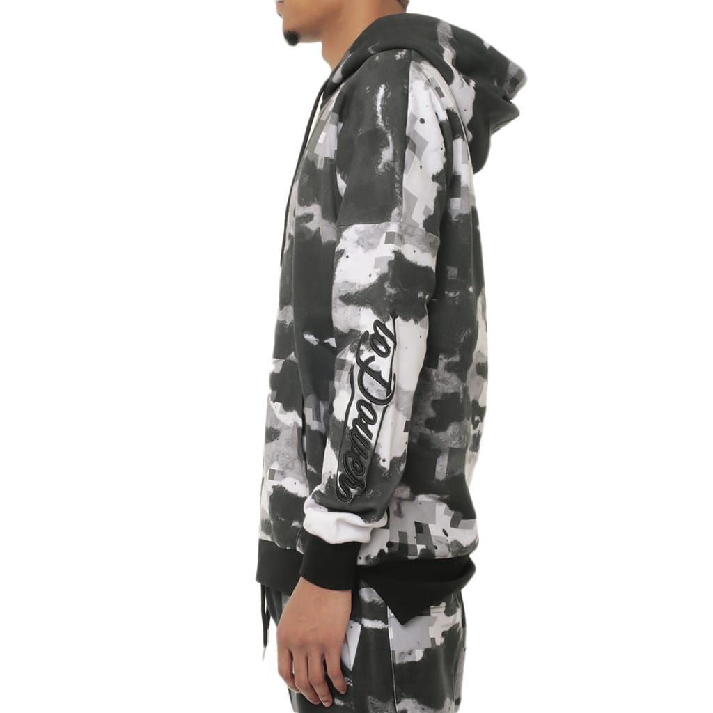 8&9 MFG CO Digi Snow Camo Pullover Hooded Sweatshirt HSDCAMO - Karmaloop