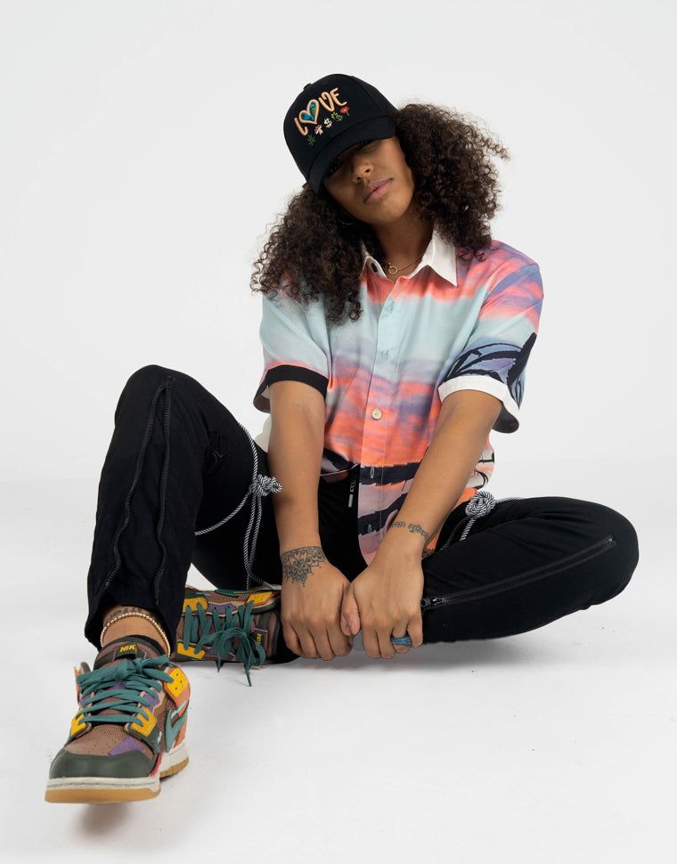 THE HIDEOUT CLOTHING In The Clouds Button-Up Shirt HDTCLTHNG-BA2160 ...