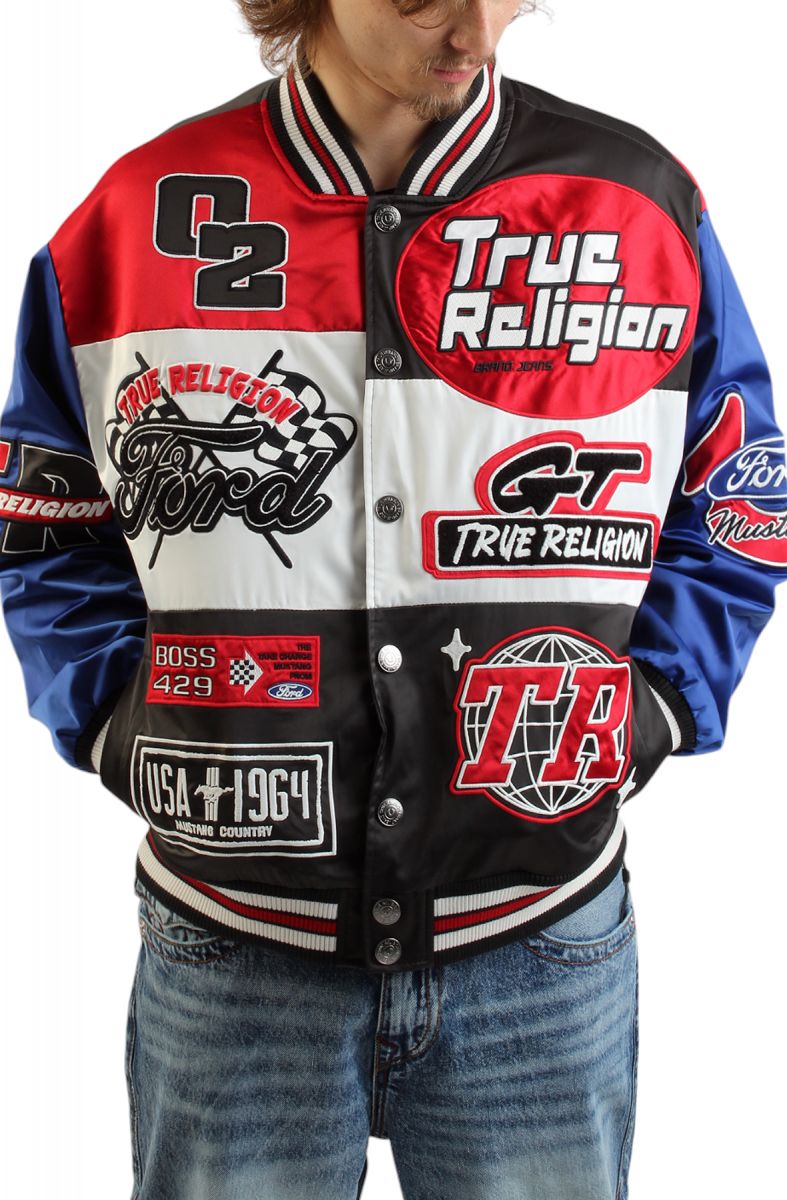 TRUE RELIGION Ford X True Religion Oversized Bomber Jacket 209402C ...