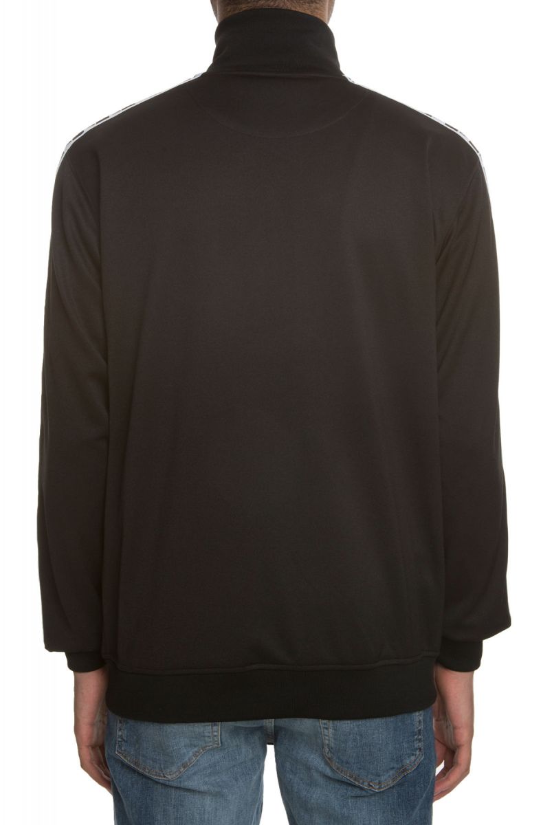 10 DEEP The Checkered Flag Track Jacket in Black 174TD0002-BLK - Karmaloop