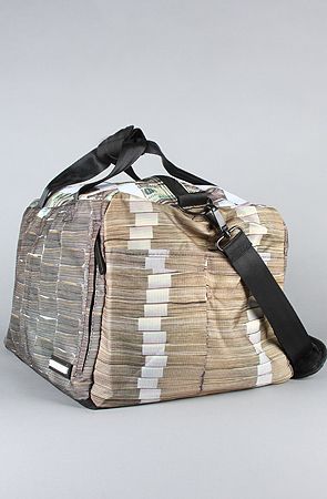 The Money Stacks Duffle Bag in Black
