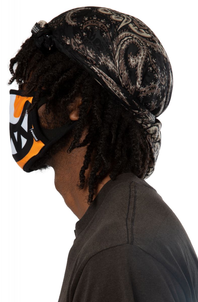 ICE CREAM Grim Face Mask in Radiant Yellow 401-0800YLW - Karmaloop