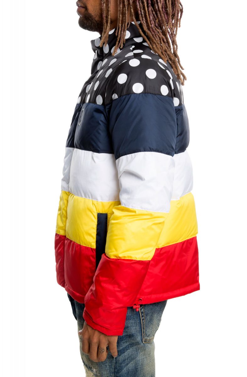 BILLIONAIRE BOYS CLUB Puffer Jacket In Multi-Colored 881-8400MULTI ...