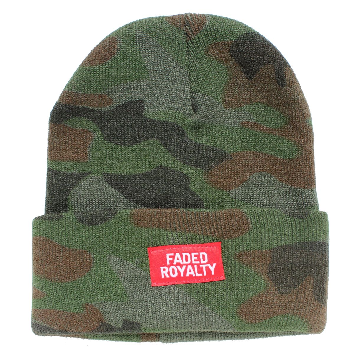 FADED ROYALTY Woven Label Beanie FDDRYLTY-A4C703 - Karmaloop