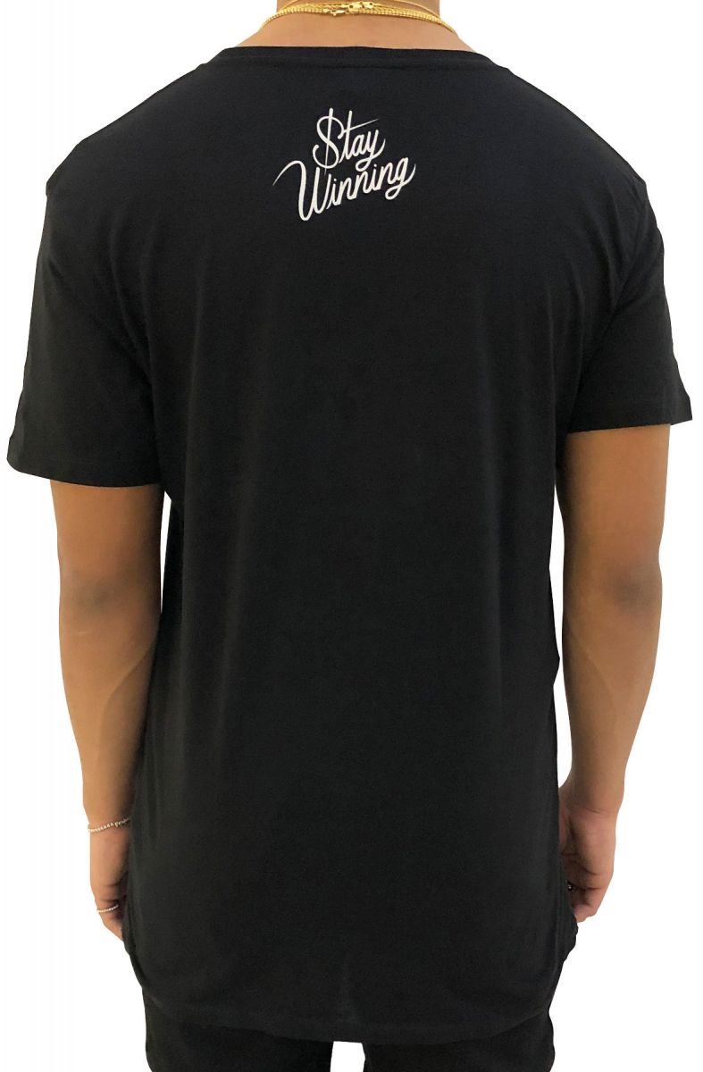 STAY WINNING Never Losing Trophy Black Tee SW-0174 - Karmaloop