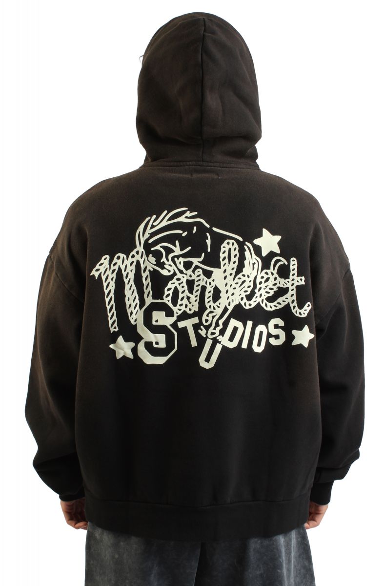MARKET Old West Studios Hoodie MKT25FW-HD0262BLK - Karmaloop