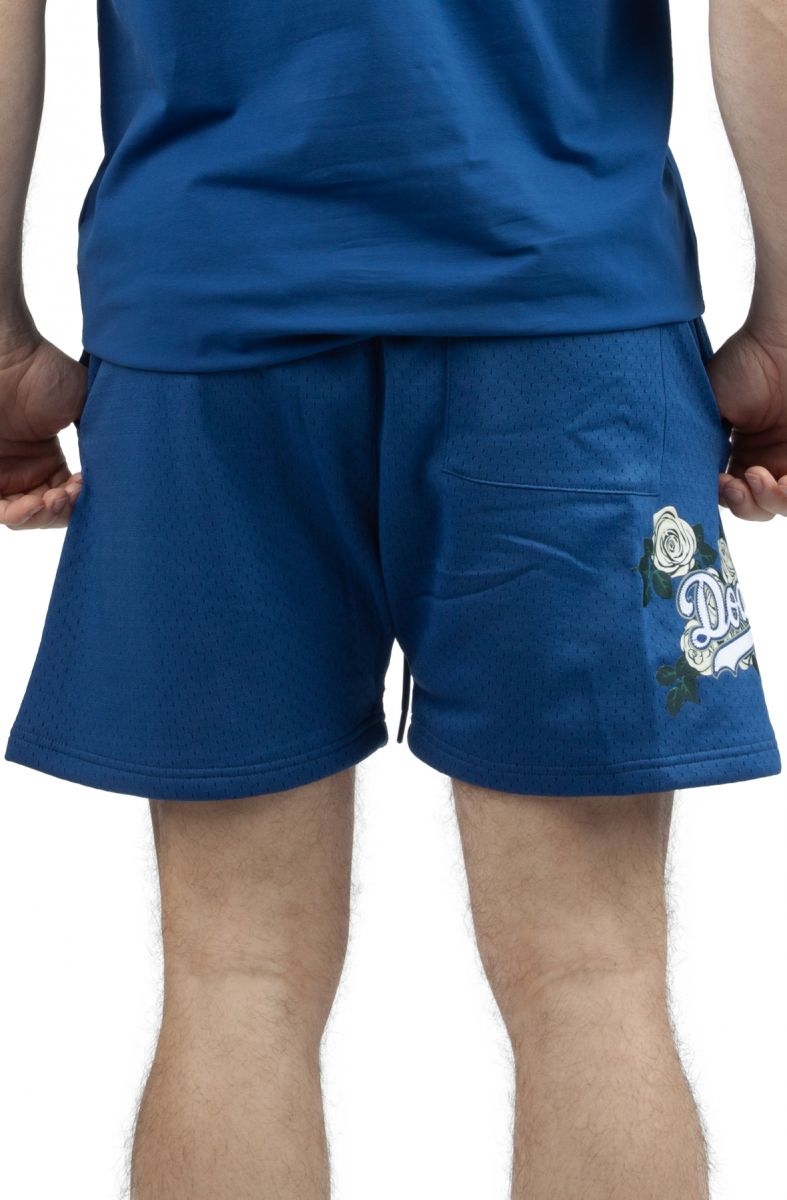 PRO STANDARD Dodgers Roses Mesh Shorts LLD335622SH-DBL - Karmaloop
