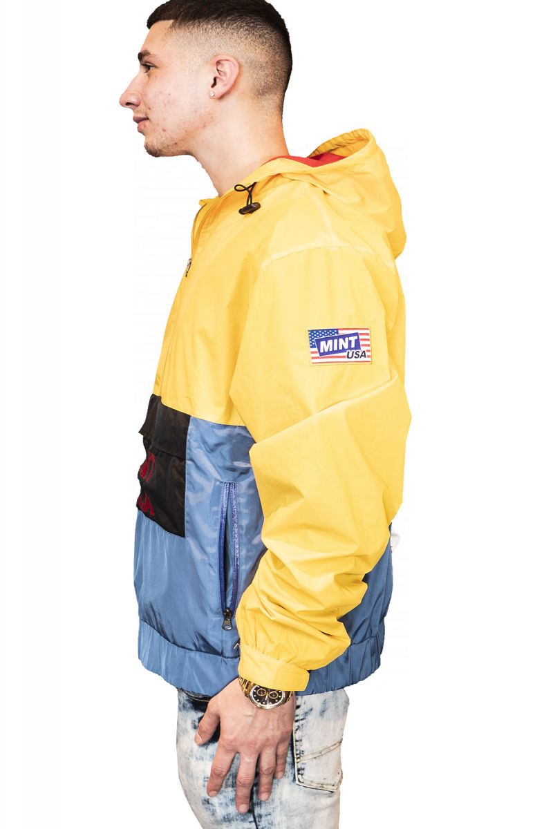 MINT Mint Windbreaker Anorak Snow Jacket MWBASB-YL - Karmaloop