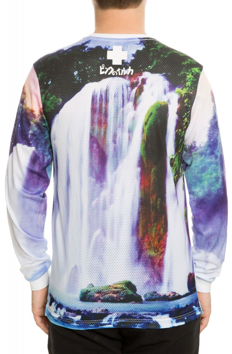 PINK DOLPHIN The Waterfall Sublimated Shirt in Pink PS21803WFLPI ...