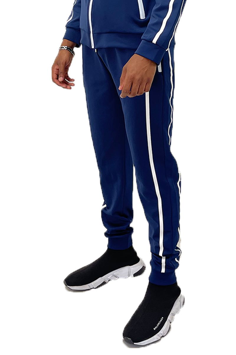 WEIV Cordial Tape Joggers TP570-NAVY - Karmaloop