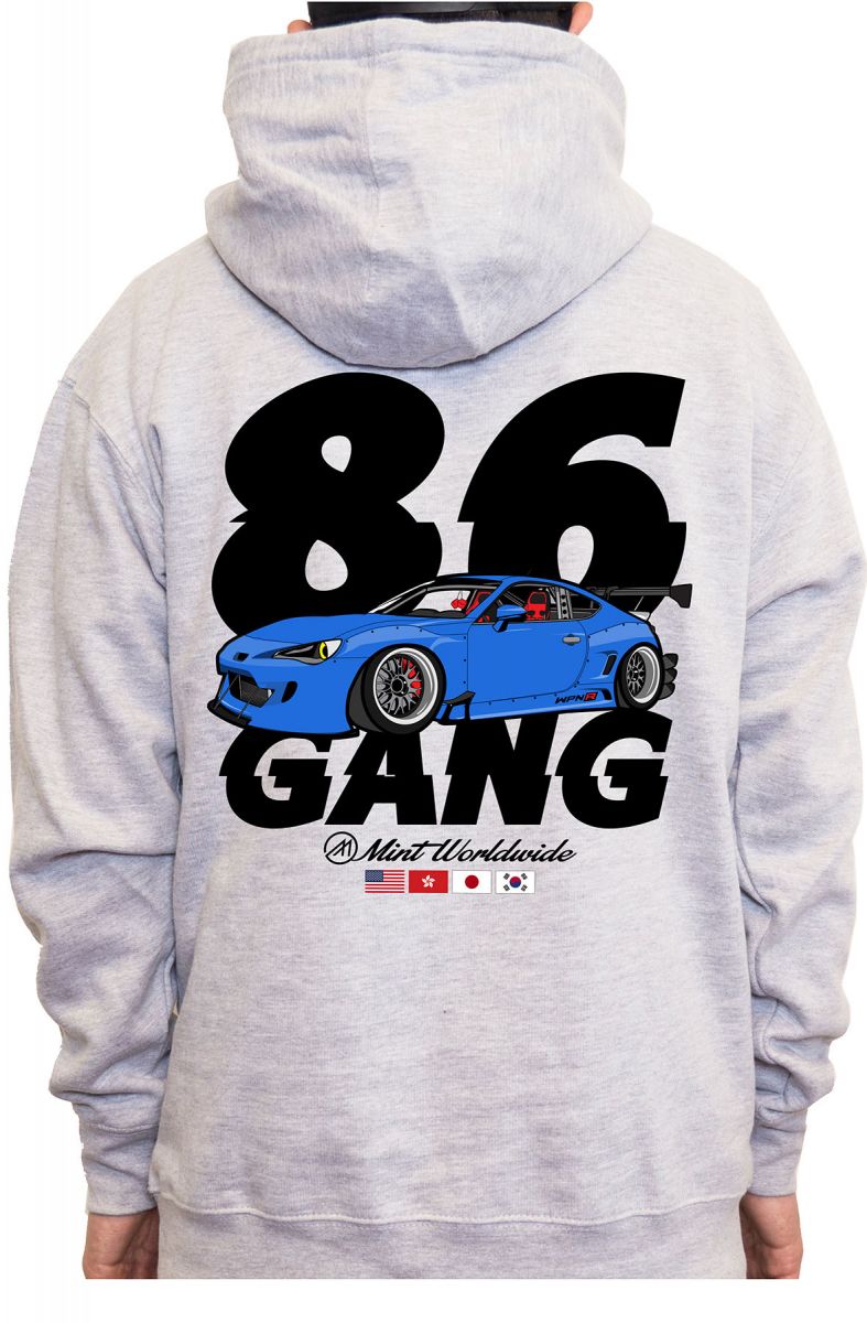 MINT Mint 86 Gang Hoodie - Heather MH-86GR - Karmaloop