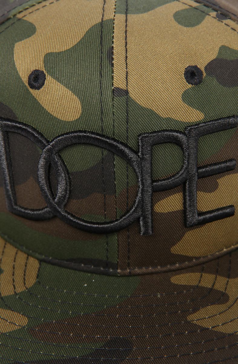 DOPE Hat Dope logo Snapback in Multi