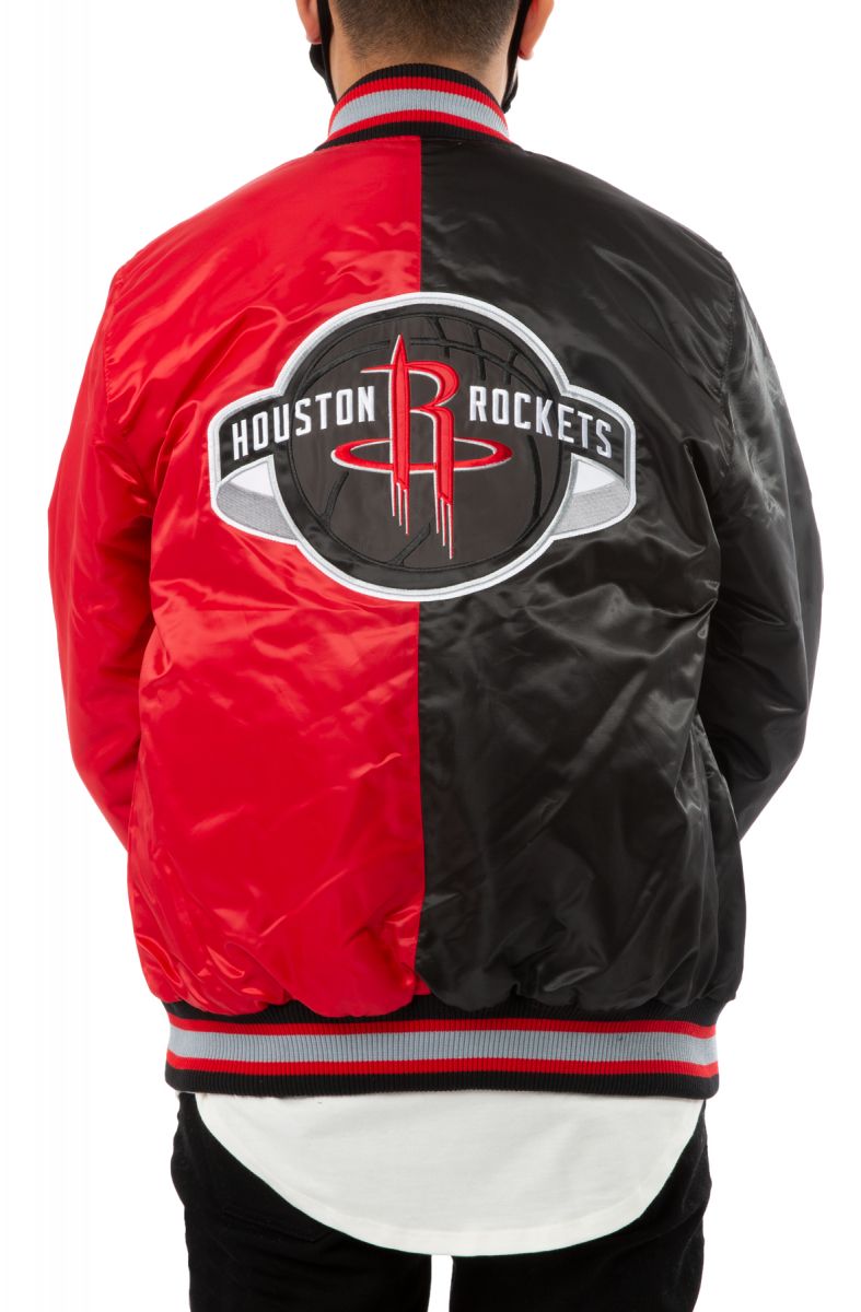 STARTER Houston Rockets 50/50 Jacket LS03C792 HSR - Karmaloop
