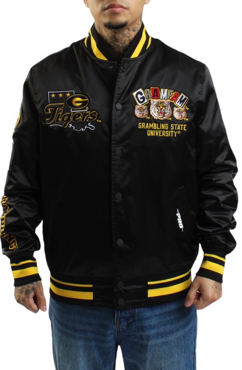 PRO STANDARD Grambling State University Satin Jacket CGS671288-BYE ...
