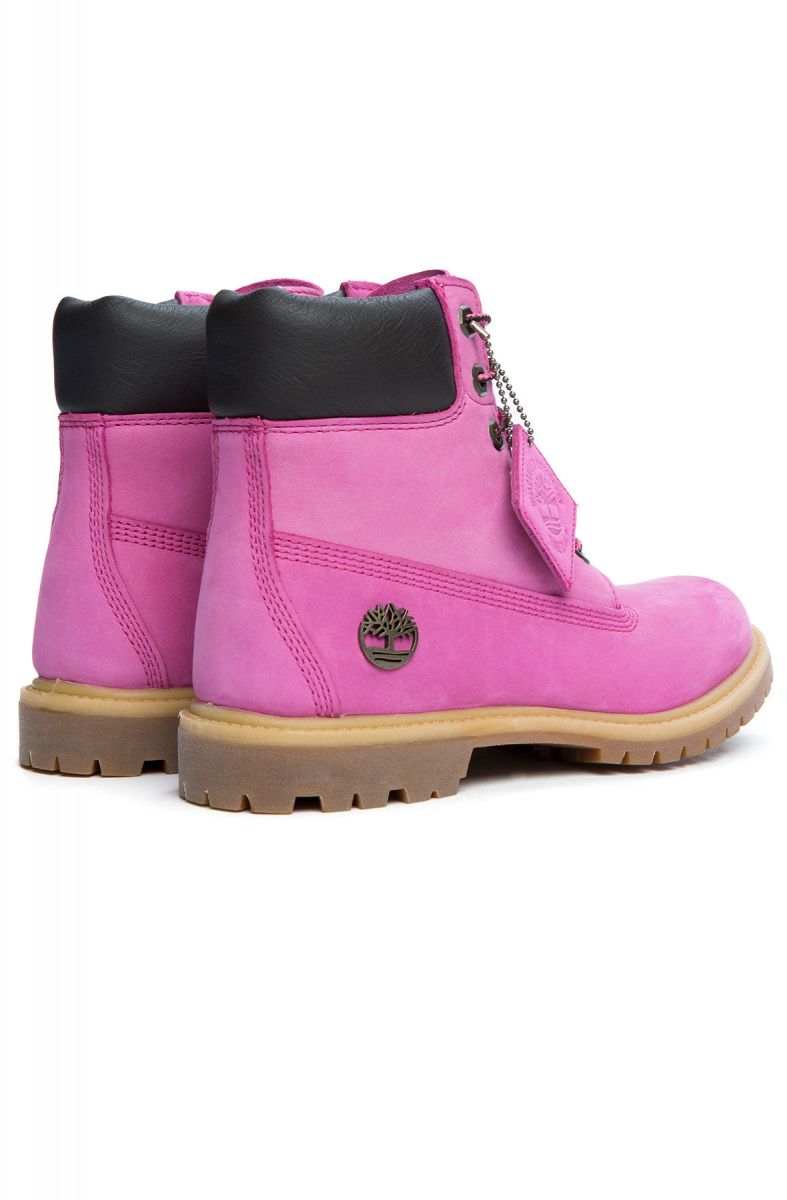 Timberland Boots x Susan G. Komen Women's 6" Waterproof Premium Nubuck ...