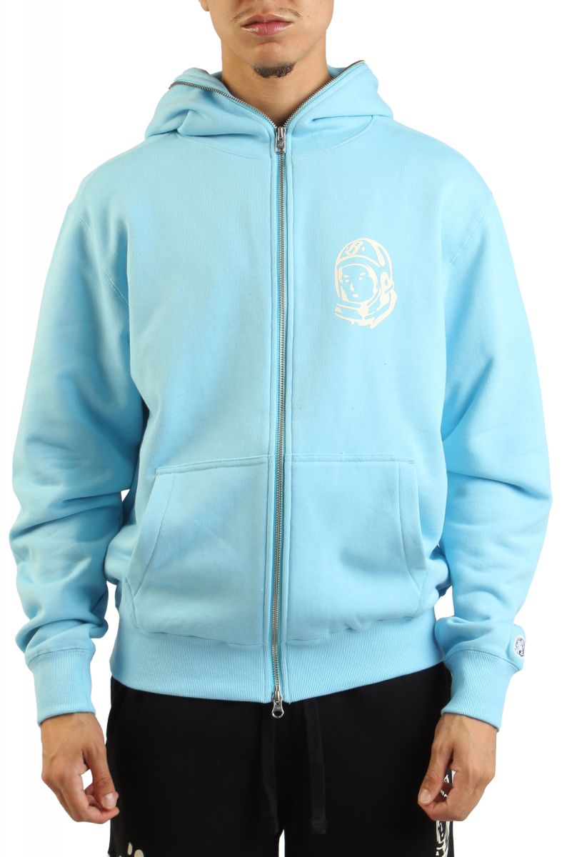 BILLIONAIRE BOYS CLUB Helmet Zip-Up Hoodie 851-9311-SEA - Karmaloop