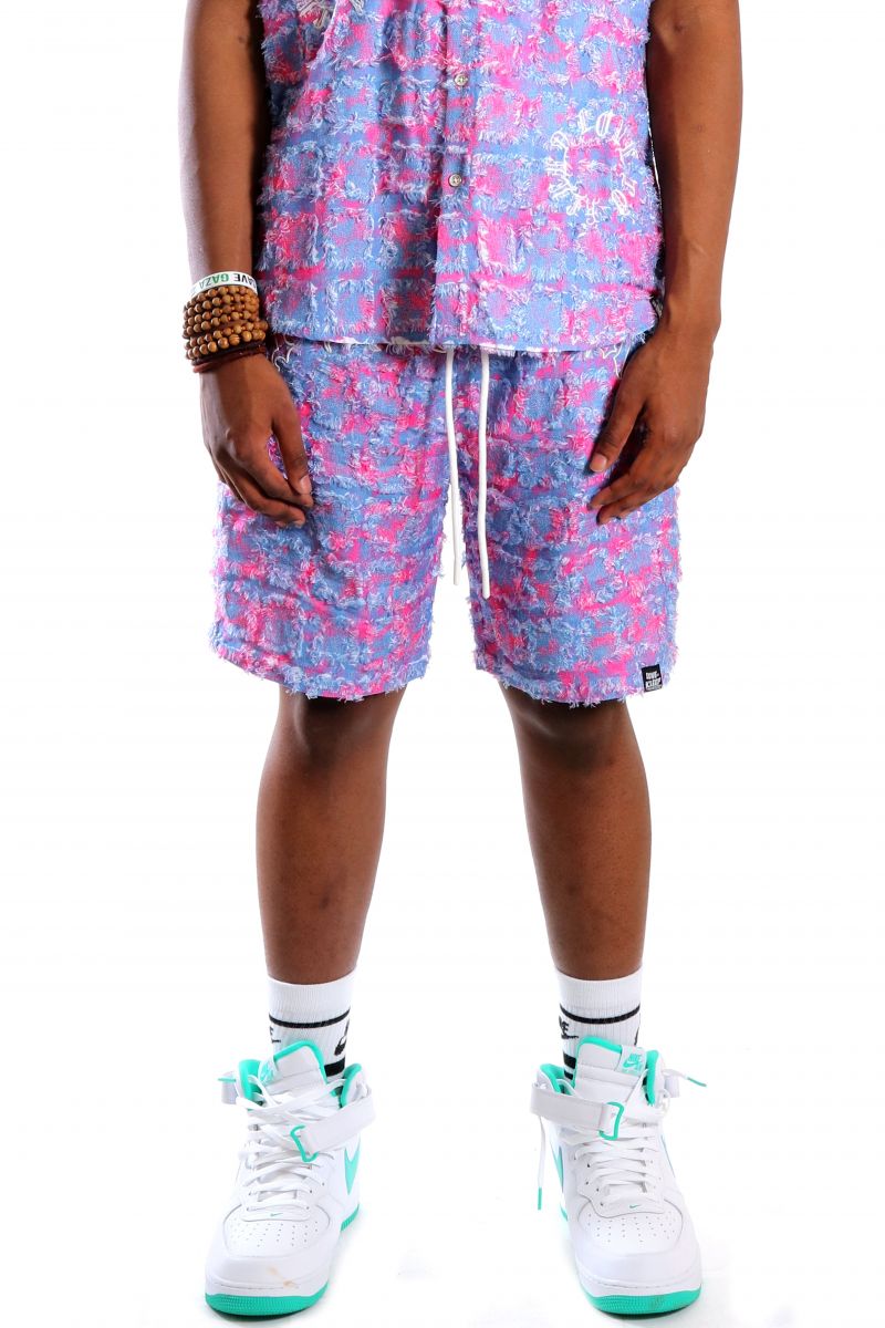 KLEEP Jester Men's ripped & repaired short pants KSP-6350-JESTER ...