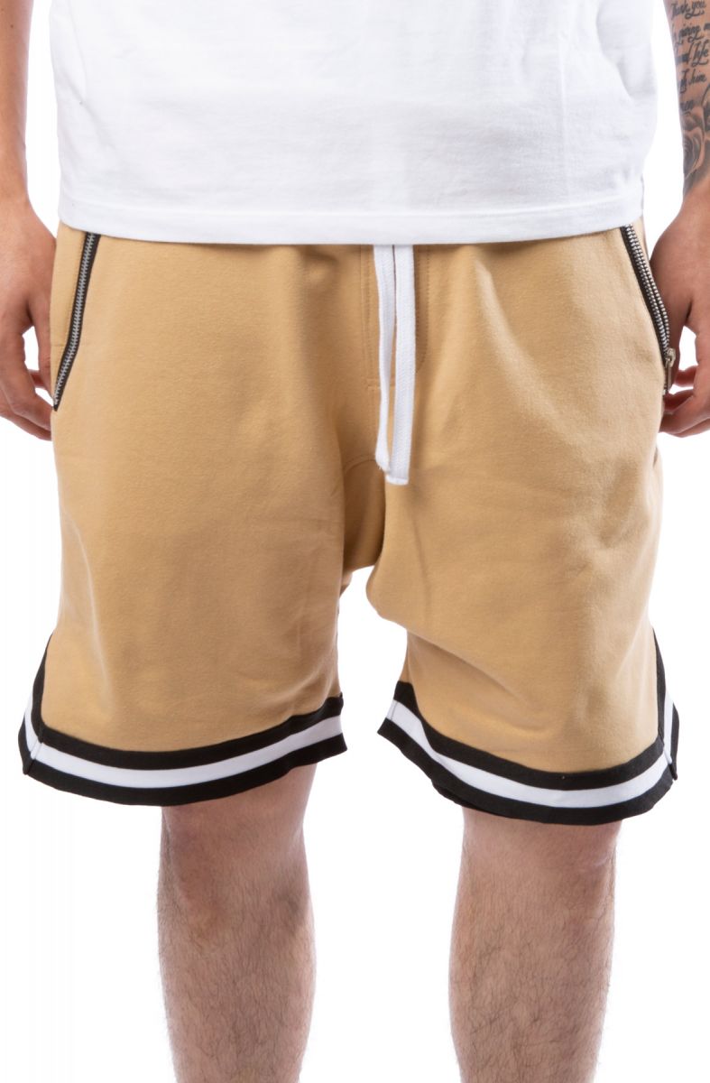 FBRK Dropped Track Shorts 911-467KHA - Karmaloop