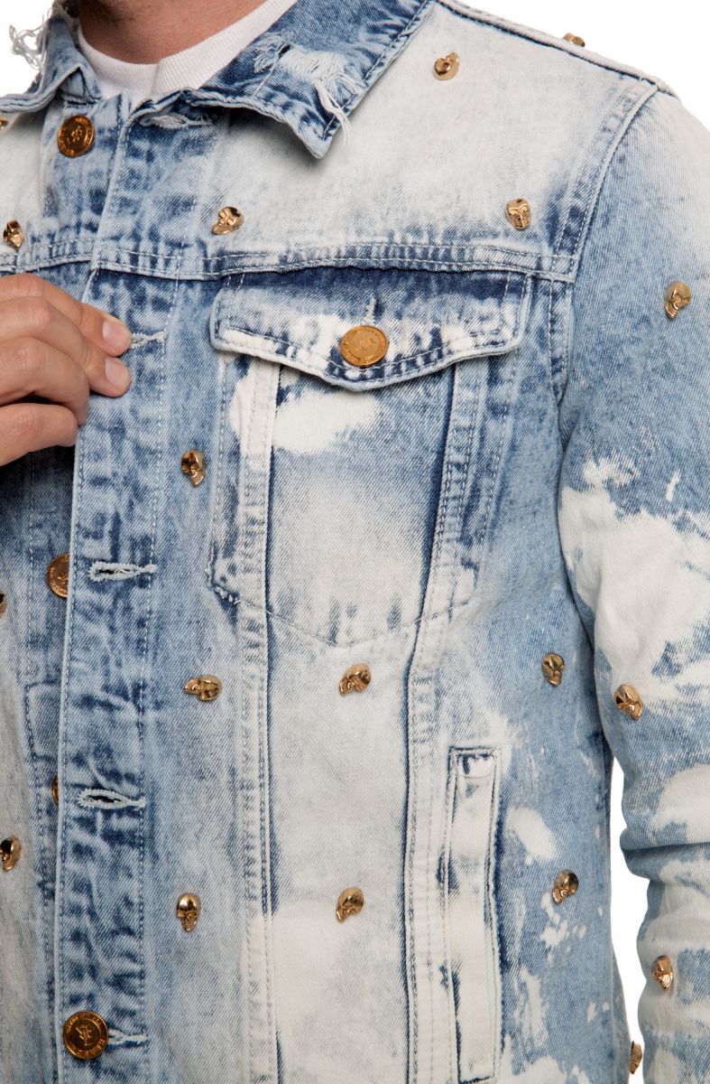 REASON Lancaster Denim Jacket S1-285-400 - Karmaloop