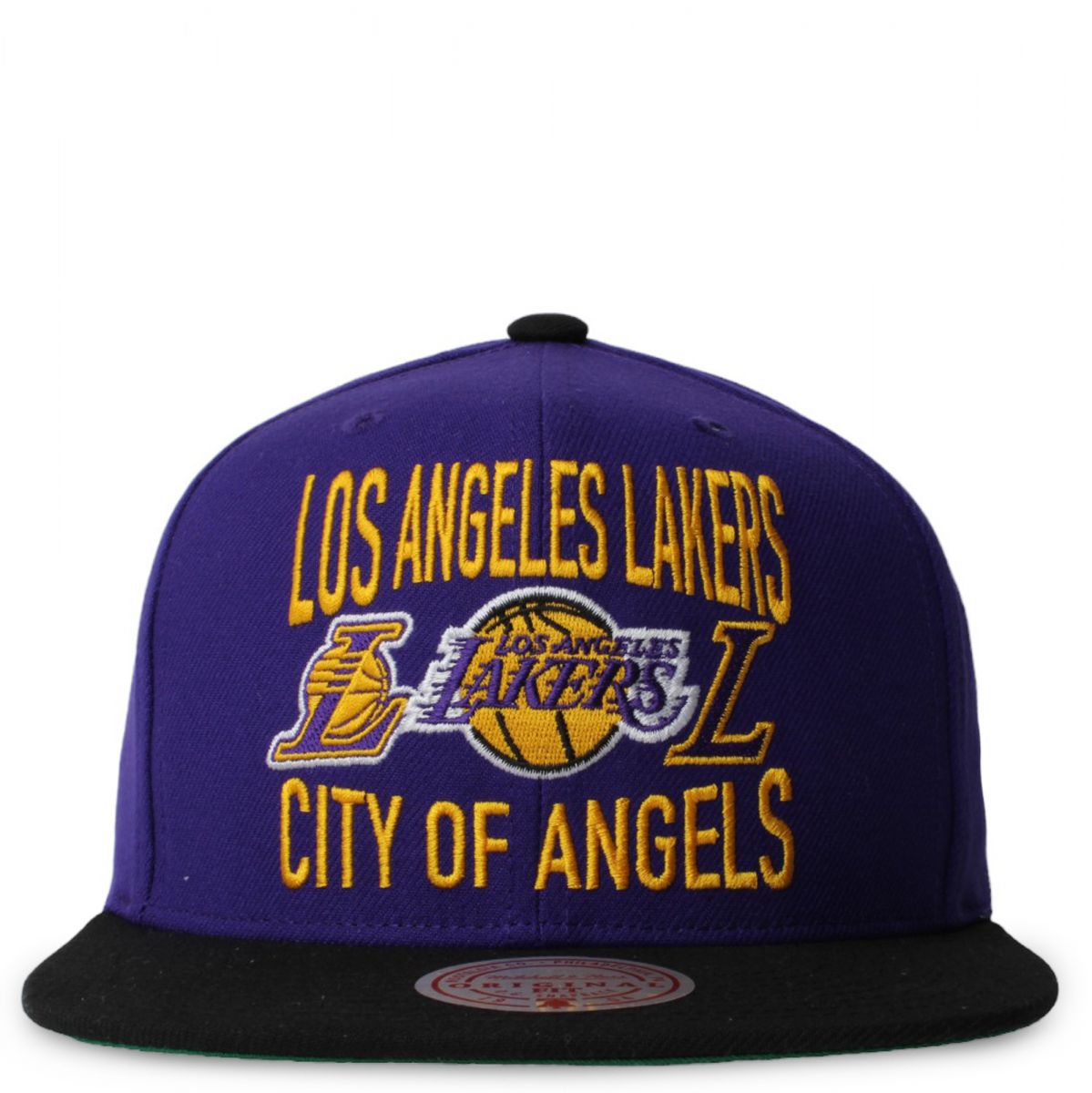 MITCHELL & NESS Los Angeles Lakers Snapback HHSS7296-LALYYPPPPURP ...