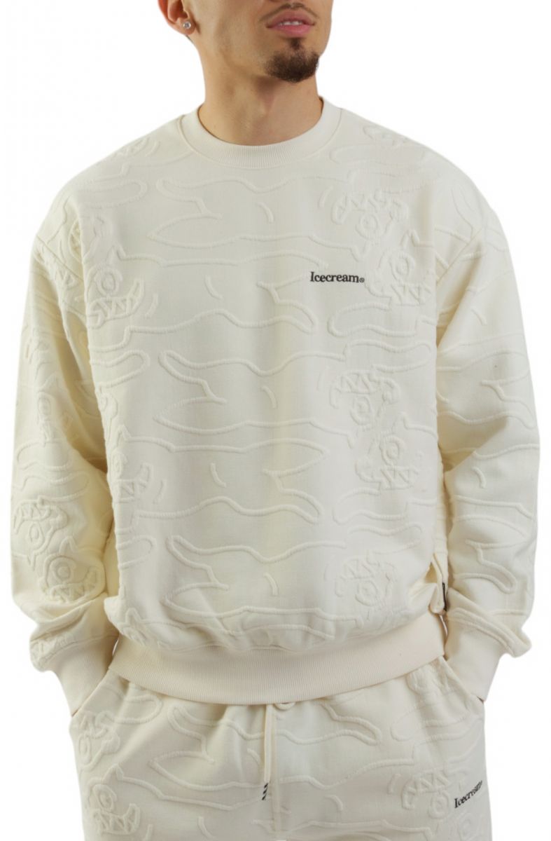 ICE CREAM Sabin Sweatshirt 441-2308WHT - Karmaloop