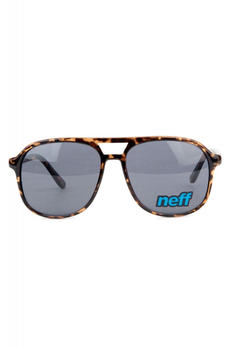 NEFF The Neff Magnum Sunglasses in Tortoise P3209-TORT - Karmaloop
