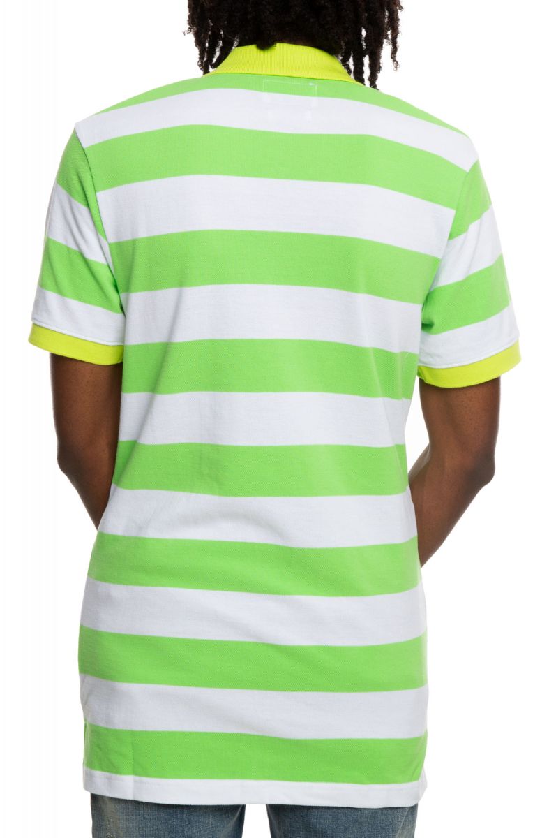 BILLIONAIRE BOYS CLUB Zap Short Sleeve Polo in Bleach White 891-4305 ...