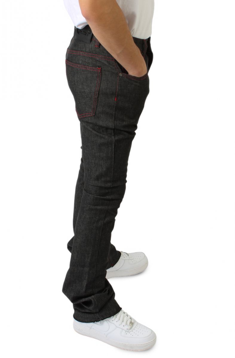 QUALIFIED DENIM Raw Stack Jean QDL-230012SK - Karmaloop