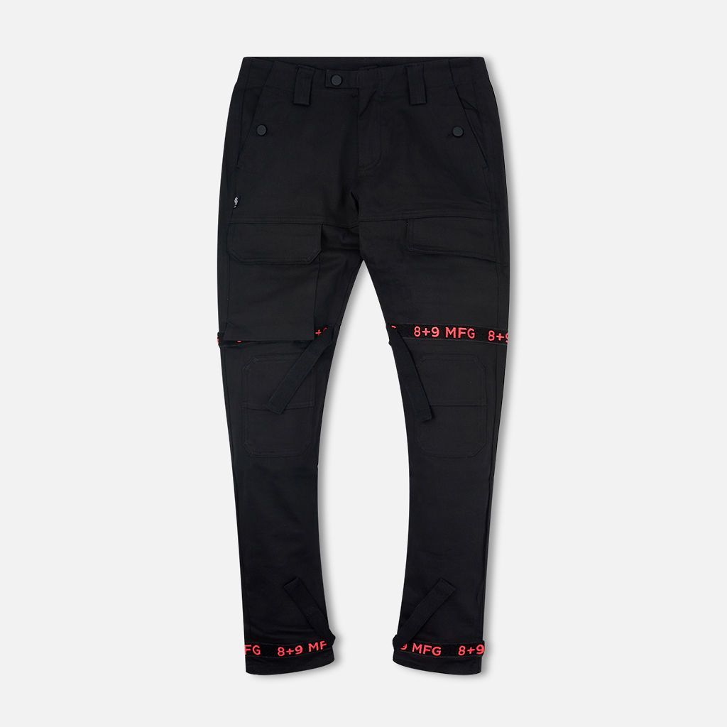 8&9 MFG CO Strapped Up Slim Utility Pant Infrared PSTRPINF - Karmaloop