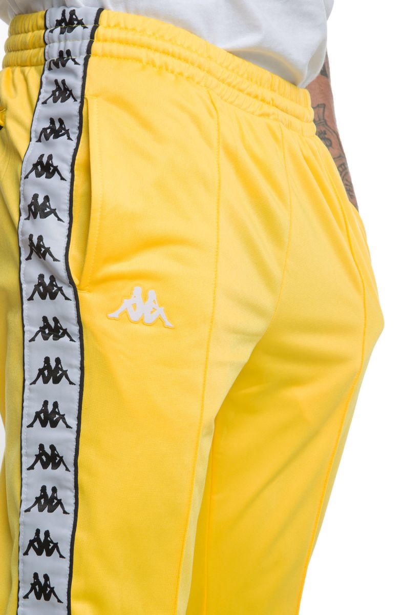 KAPPA 222 Banda Rastoriazz Alternating Banda in Yellow 304KQW0-943-YEL ...