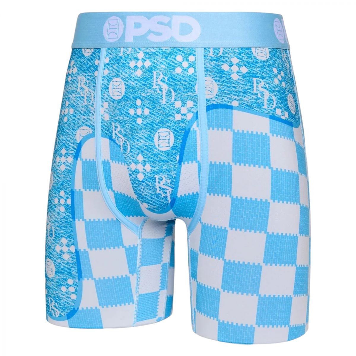 PSD UNDERWEAR Blue Denim Boxer Briefs 124180010 - Karmaloop