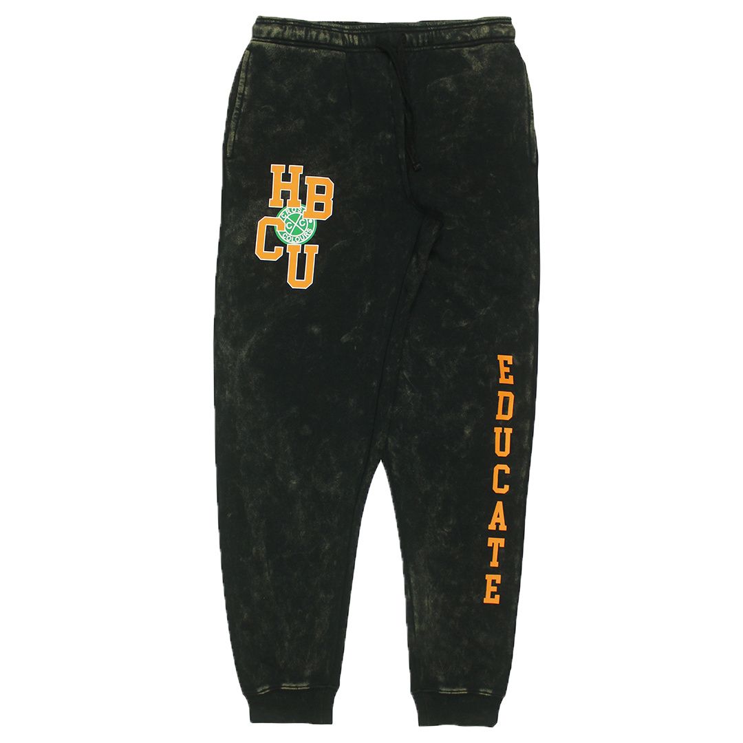CROSS COLOURS X HBCU Educate Jogger - Black Mineral C97123EDU-BLK ...