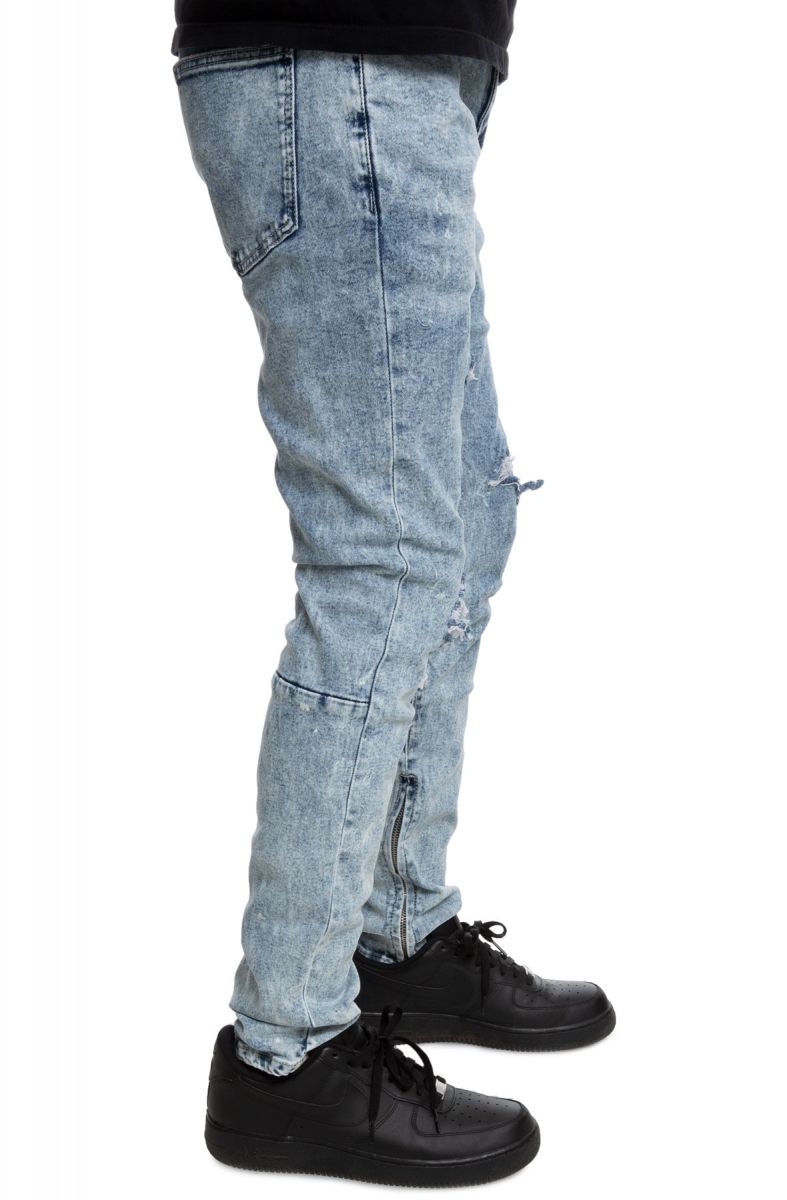 CRYSP Pacific Denim in light Distressed Indigo CRYH19-123 - Karmaloop