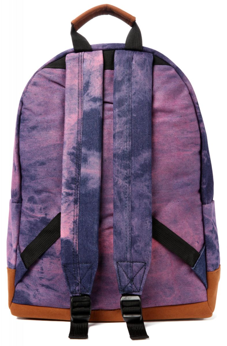mi pac backpack Denim dye in purple