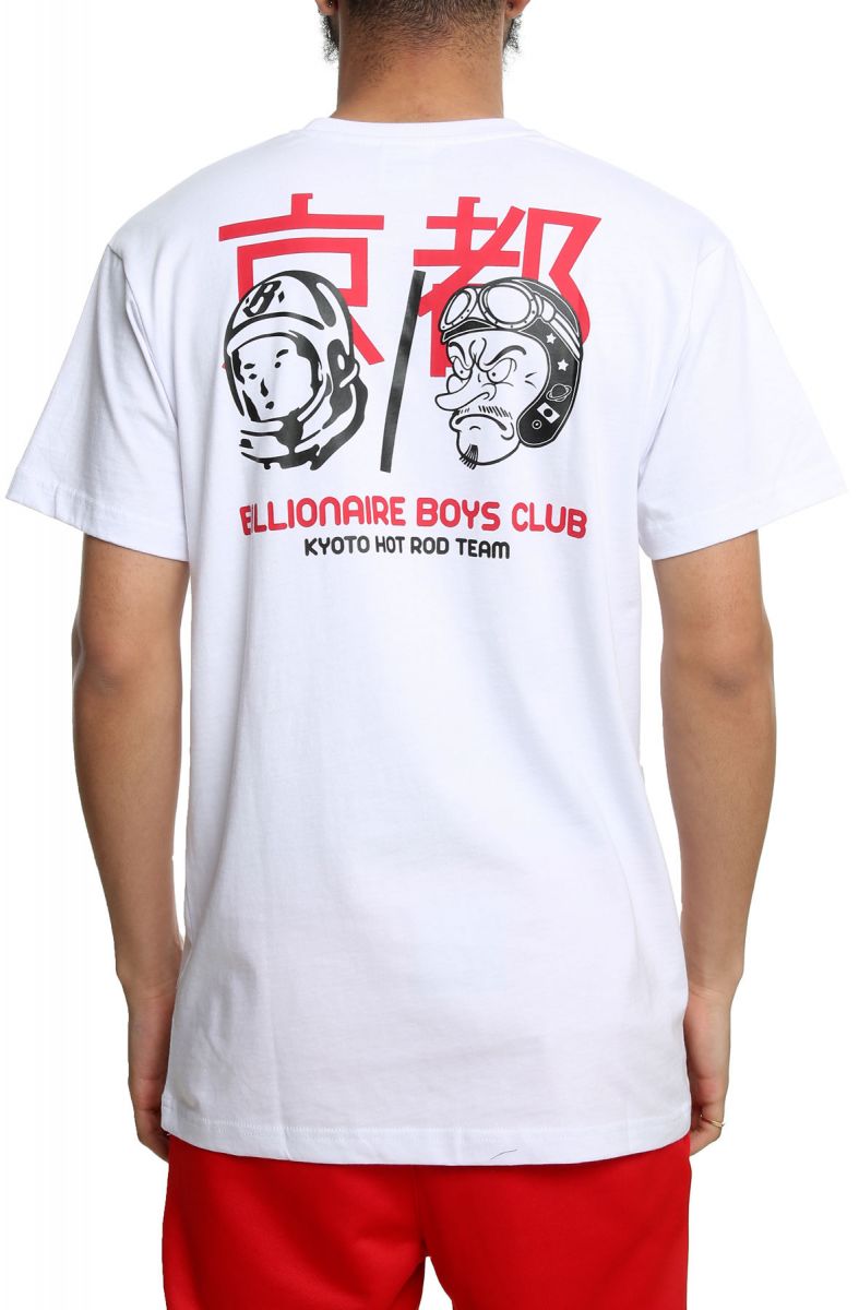 BILLIONAIRE BOYS CLUB Kyoto Team Short Sleeve Tee In White 891-1202-WHT ...