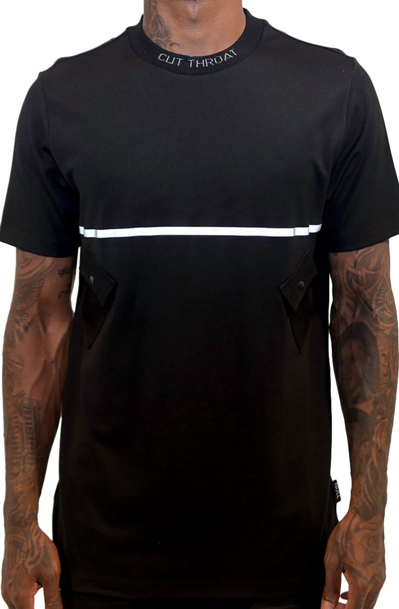 THE HIDEOUT CLOTHING Cut Throat Tee (Black) SU19-04CUTTHROATTEEBLACK ...