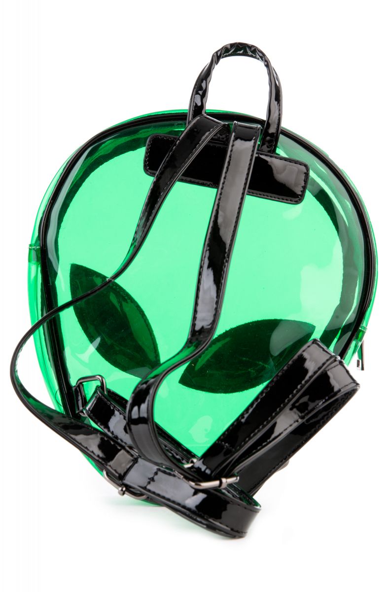 H&D ACCESSORIES, INC Alien Head Backpack PP6947GR - Karmaloop