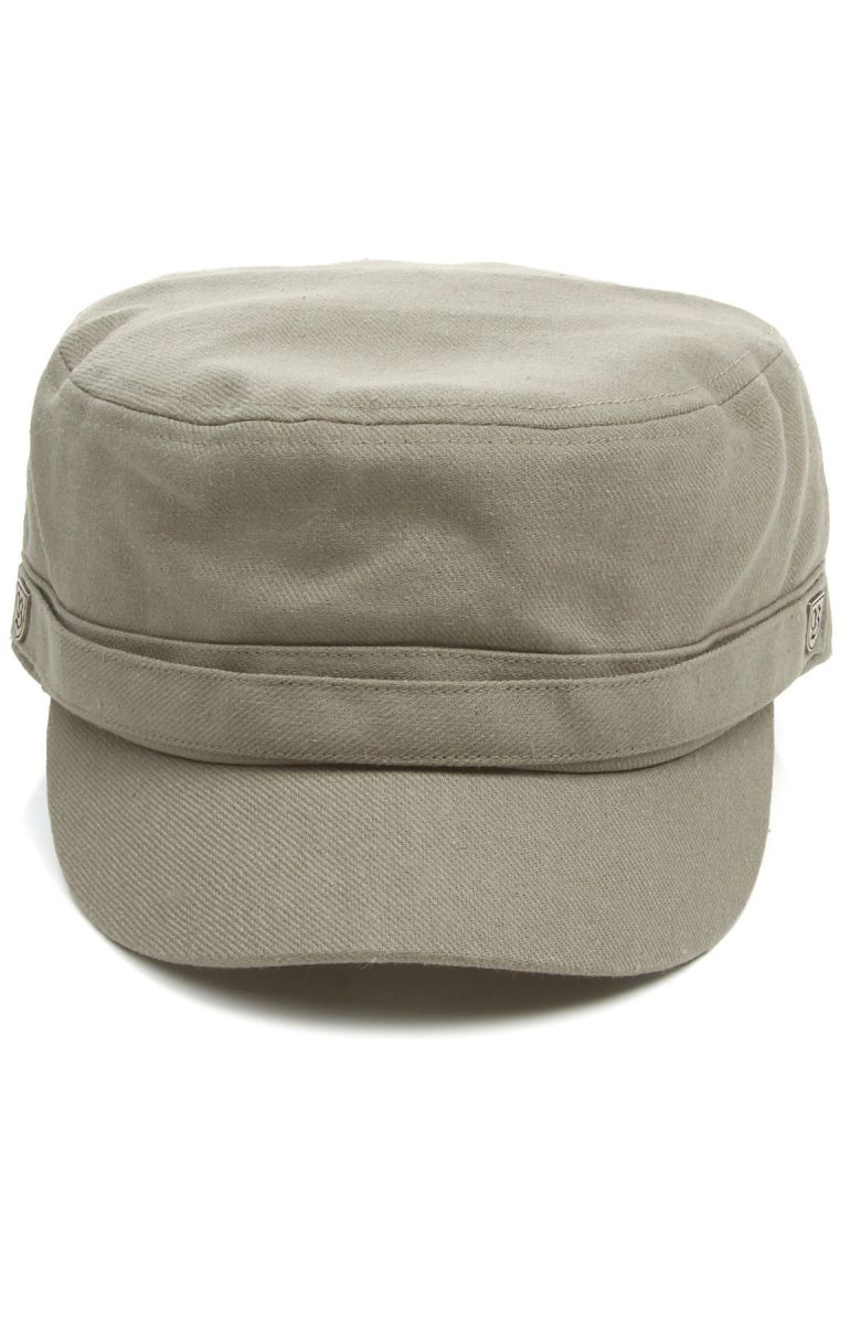 BRIXTON The Busker Hat in Grey Twill 113-00007-0300 - Karmaloop