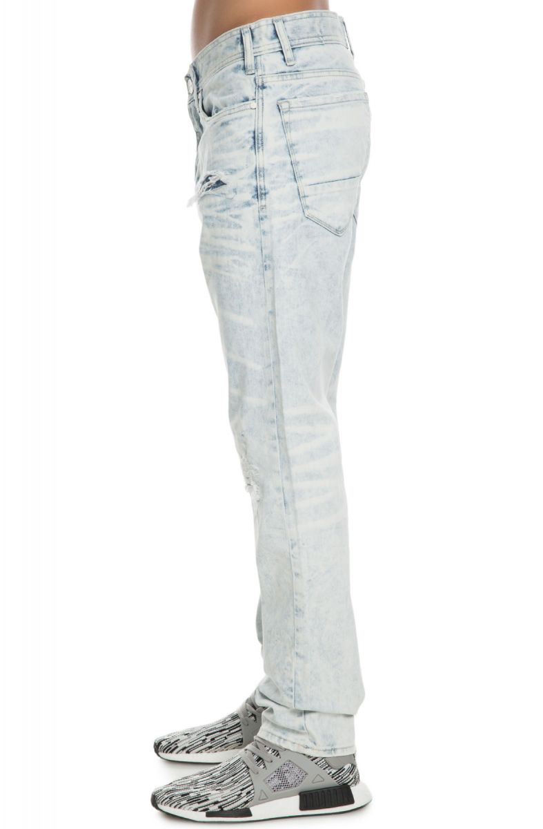 THE TRADE COLLECTIVE The Dagger Slim Jeans in Arctic Ice Blue JM2105 ...