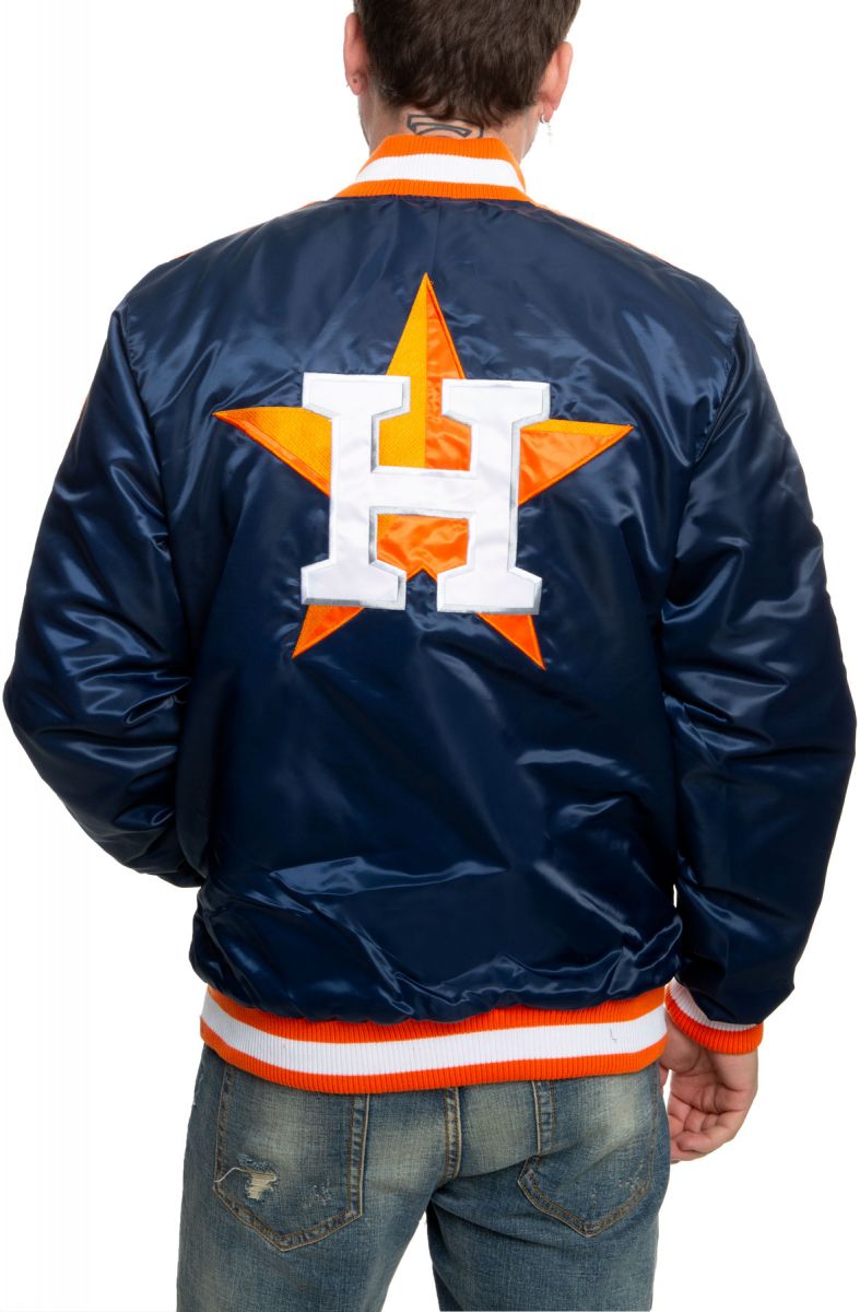 STARTER Houston Astros Varsity Jacket LS950061-HAS - Karmaloop