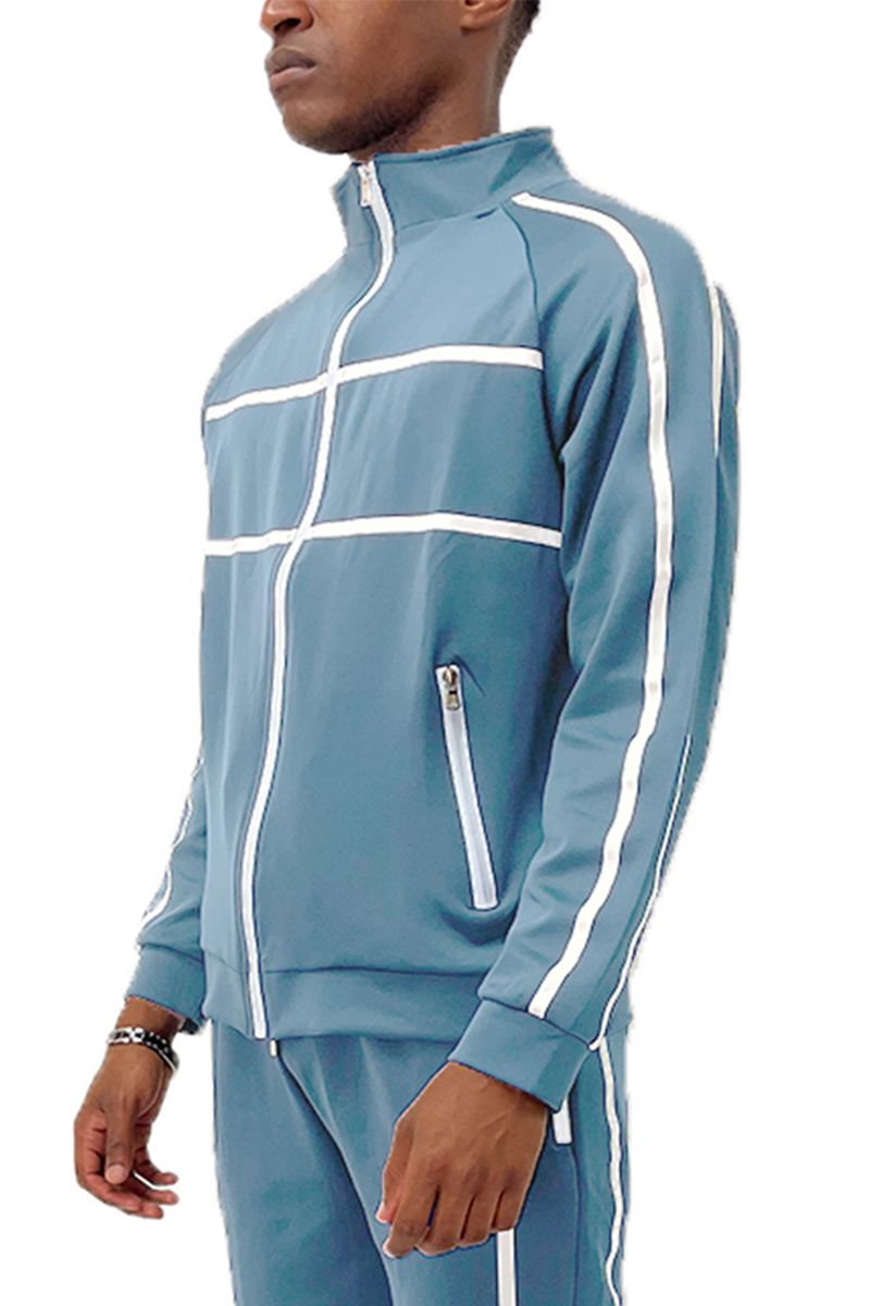 WEIV Cordial Tape Track Jacket TJ770-SKYBLUE - Karmaloop