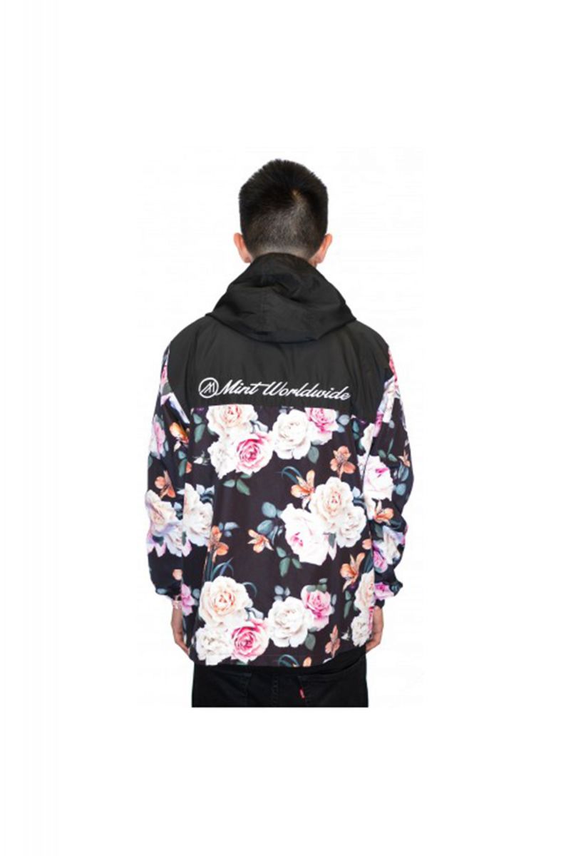 MINT The Mint Windbreaker in Floral Print MWB-FL - Karmaloop