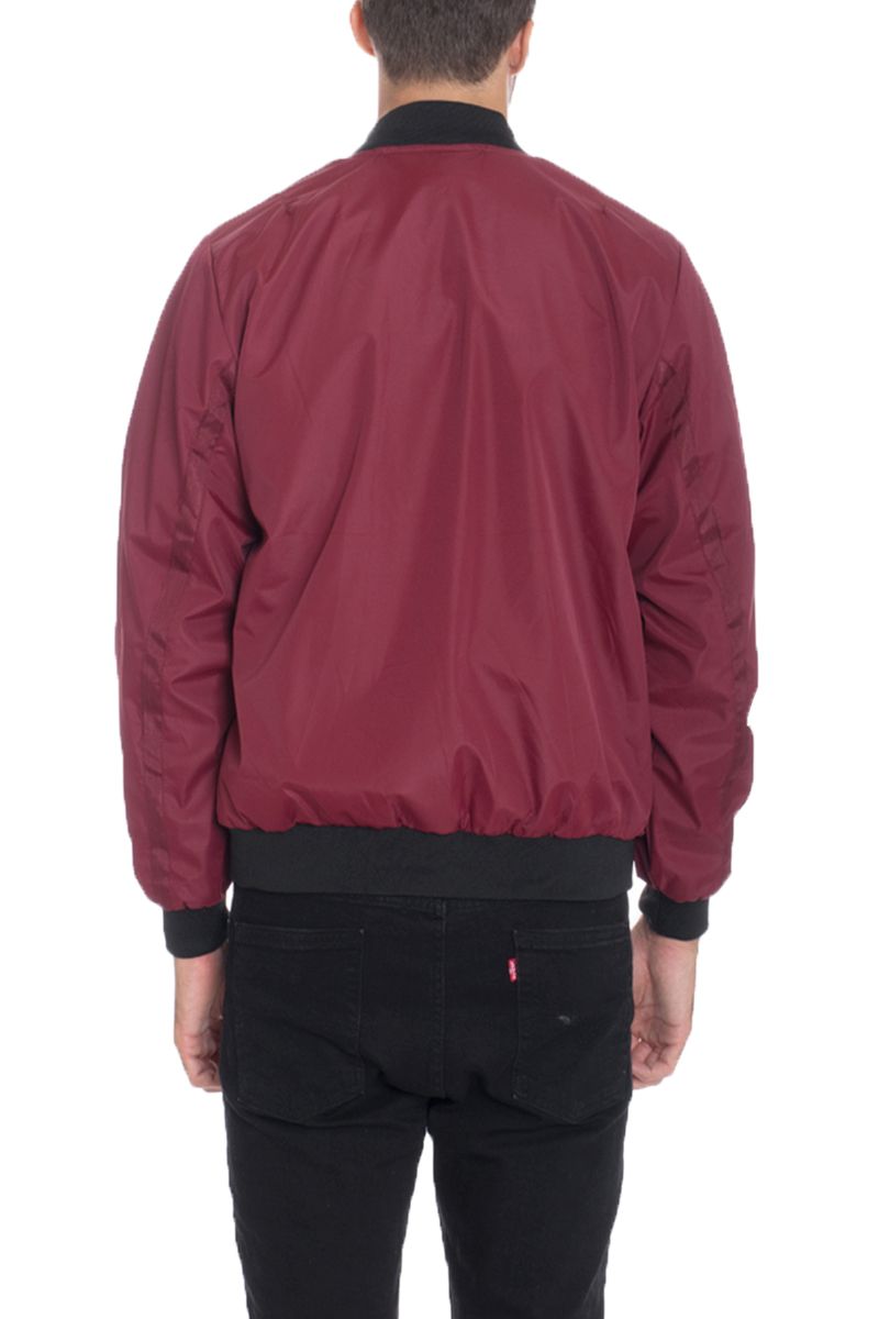 WEIV Dimple Bomber Jacket 6060-BUR - Karmaloop